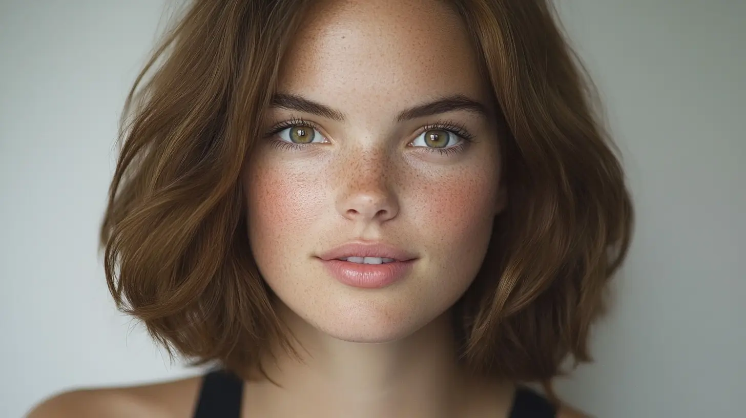 16 Strategic Haircuts For Big Foreheads With Face-Framing Magic