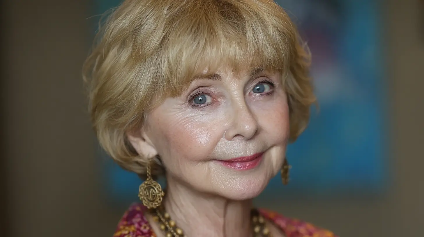 25 Gorgeous Hairstyles for Women Over 70 with Bangs to Ignite Your Style!